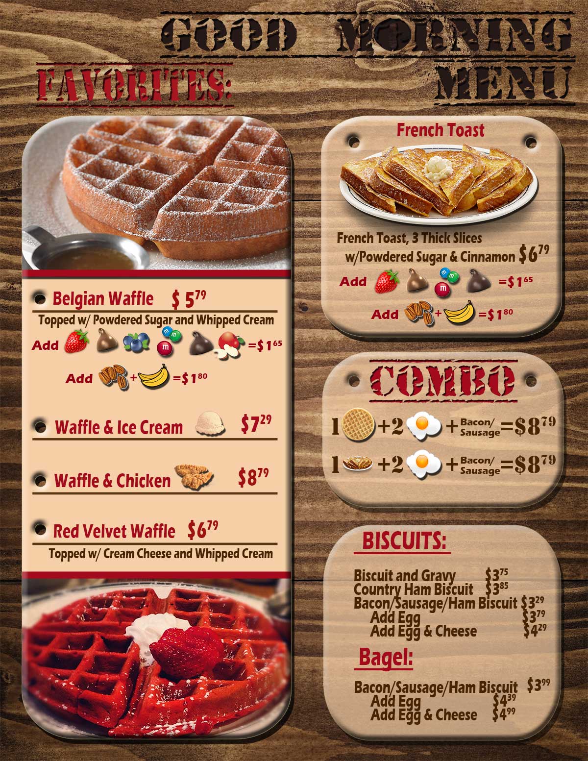 Our Menu – NHOP